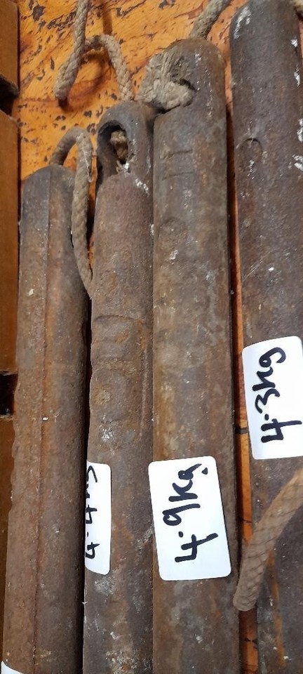 Sash window cast iron antique reclaimed ballast Weight many sizes pls ...