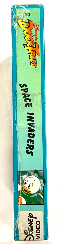 Disney's DuckTales: Space Invaders (VHS, 1990) DISNEY - NEW SEALED ...