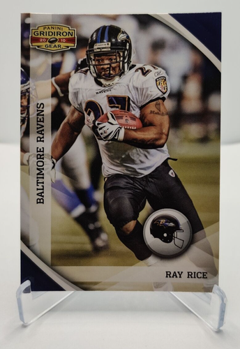 2010 Panini Gridiron Gear Football Card #12 Ray Rice Baltimore Ravens ...