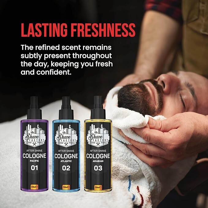 The Shave Factory After Shave Cologne | 03 Arabian | 250ml | Free P&P ...