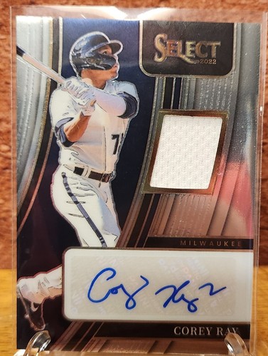2022 Select Baseball #SM-CO Cory Ray Signature Materials Relic 46/60 ...