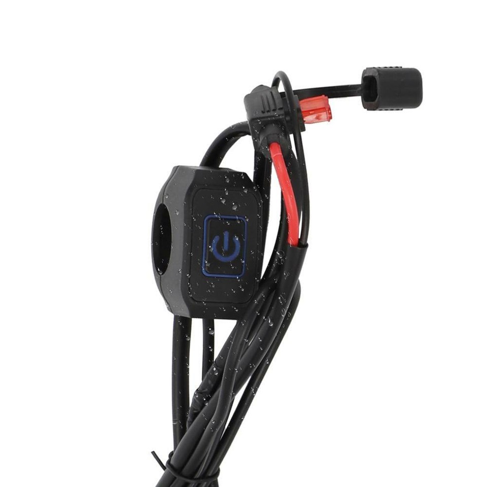 For KLX110 & CRF110 10-21 Pitbike LED Headlight Light Bar Switch Kit ...