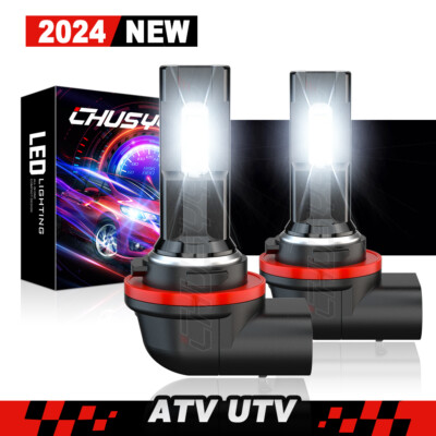 LED For Polaris Sportsman 500 600 700 800 27W Low Beam Headlight Bulbs ...