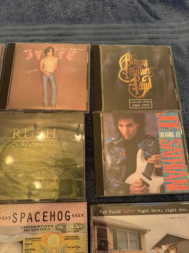 Epic Rock CD Collection – 12 Classic Albums from the 70s & 80s | eBay