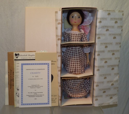 Fred Laughon CHARITY Queen Anne Replica Ltd Ed Doll in Box 1995 UFDC ...