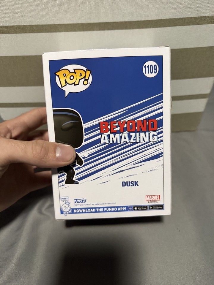 Dusk Marvel Funko Pop! #1109- Beyond Amazing Collection Exclusive w ...