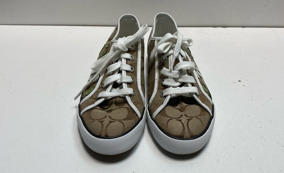 Coach Dee Brown Floral Comfort Sneakers Women's 7.5 Canvas | eBay