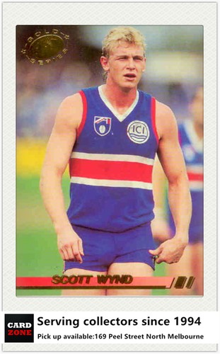 1994 Select AFL Trading Card Series Gold Card -G15: Scott Wynd ...