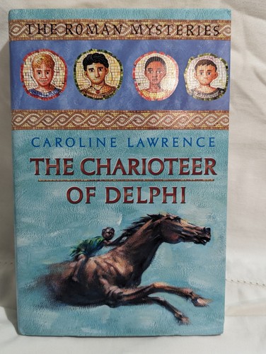 The Charioteer of Delphi: Book 12 by Caroline Lawrence HC, Signed By ...