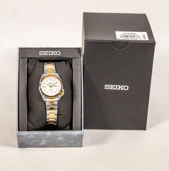 Seiko 5 Sports Collection SRE004 Women's Stainless Steel Automatic ...