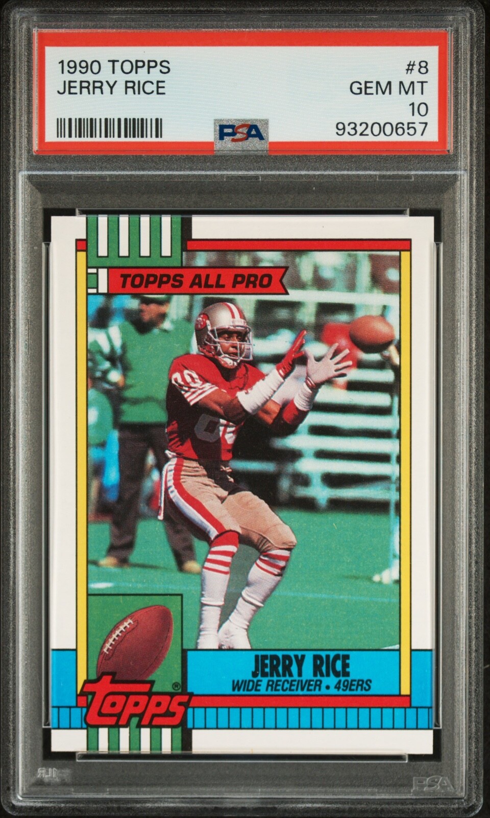 Jerry Rice 1990 Topps #8 Base Price Guide - Sports Card Investor