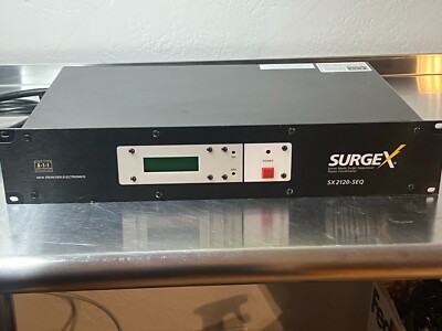 SurgeX SX2120-SEQ 20 AMP Surge Suppressor Rack Mountable Power ...
