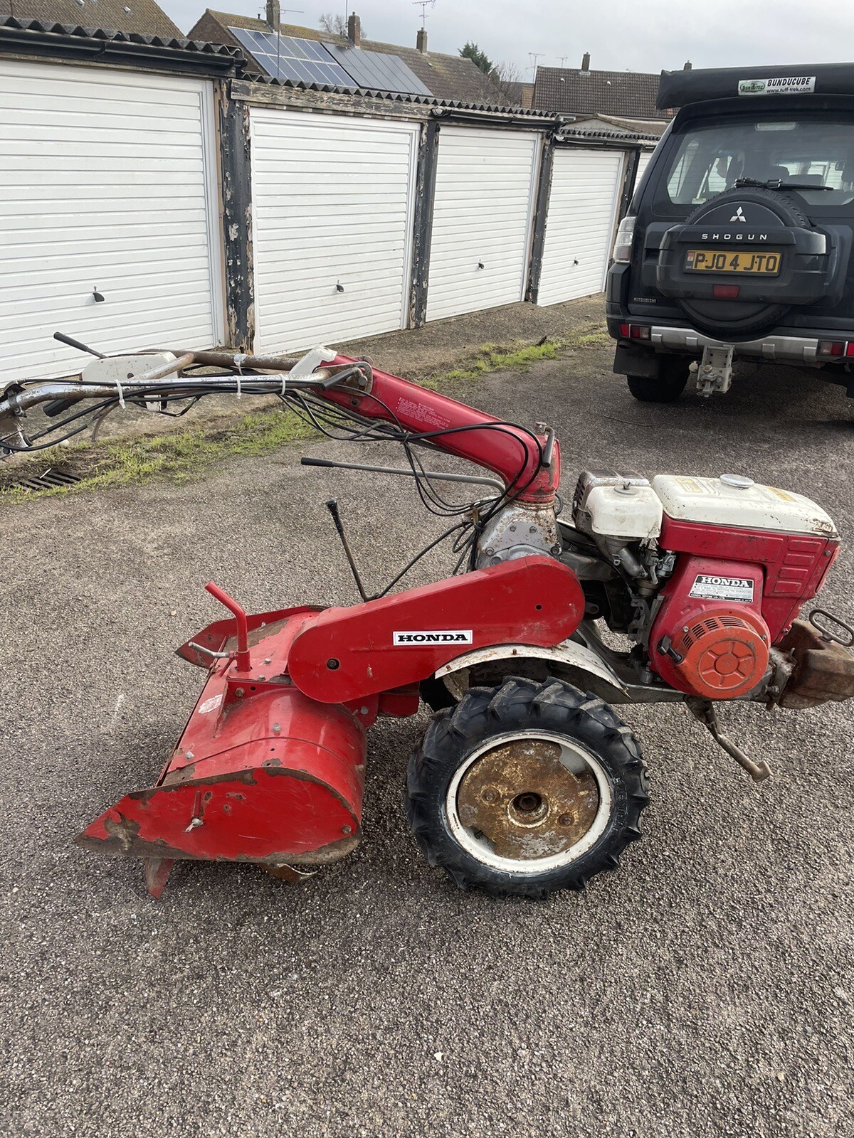 Honda F800 Rotavator ,rotovator , Plough Cultivator , 2 Wheel Tractor ...