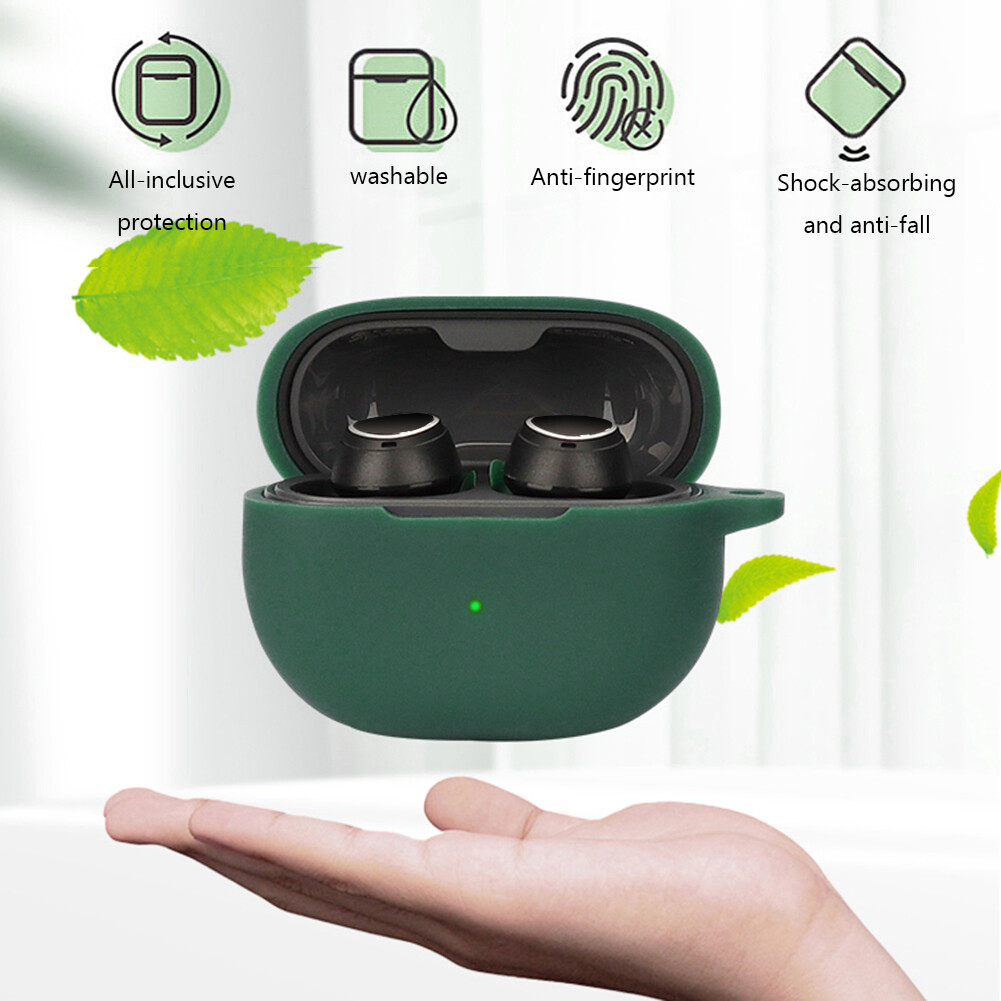 Silicone Cover for SoundPEATS Mini Pro Wireless Earphone Case (Green ...