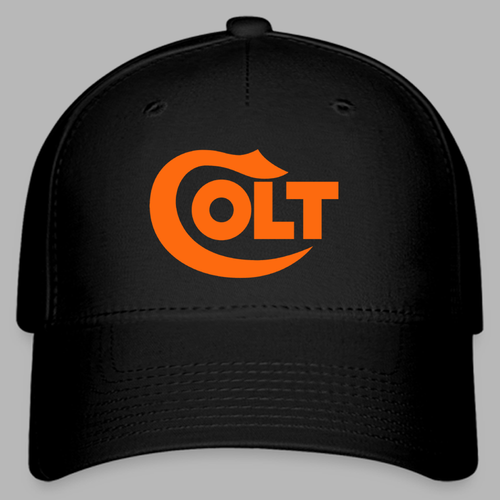 Colt Firearms Gun Black Hat Baseball Cap Size S/M and L/XL | eBay