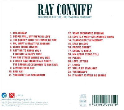 RAY CONNIFF - BROADWAY IN RHYTHM/HOLLYWOOD IN RHYTHM NEW CD ...