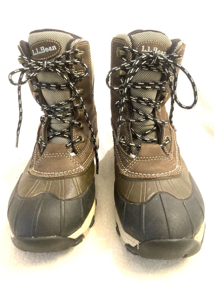 L.L. BEAN Boots Women's 9M Storm Chaser Tek 2.5 Dri-Lex PrimaLoft Brown ...