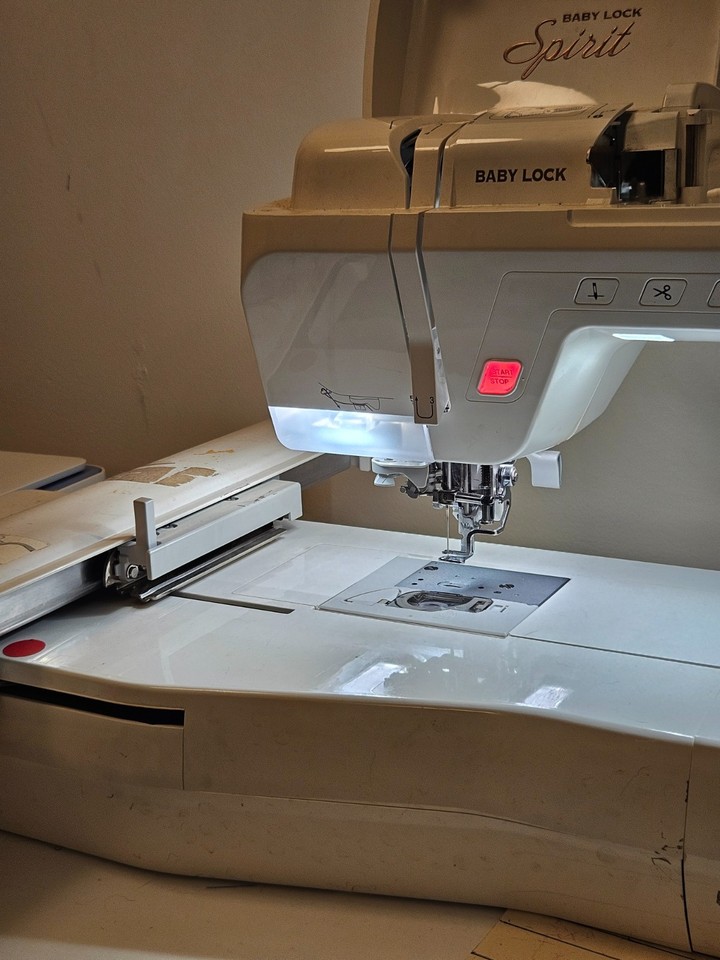 BABY LOCK SPIRIT EMBROIDERY MACHINE EXCELLENT CONDITION | eBay