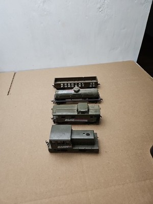 Vintage Tyco GI Joe HO Scale Military Special Forces 4 Pcs Train Set ...