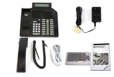Nortel NT4x42 M5316 Centrex Phone with Power Supply (Black/Refurbished ...