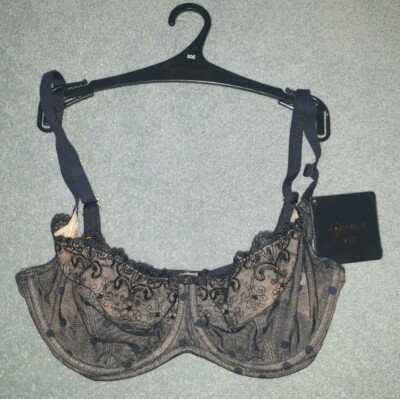 Womens Gossard VIP Black Beige Size 30E Bra New With Tags | eBay UK
