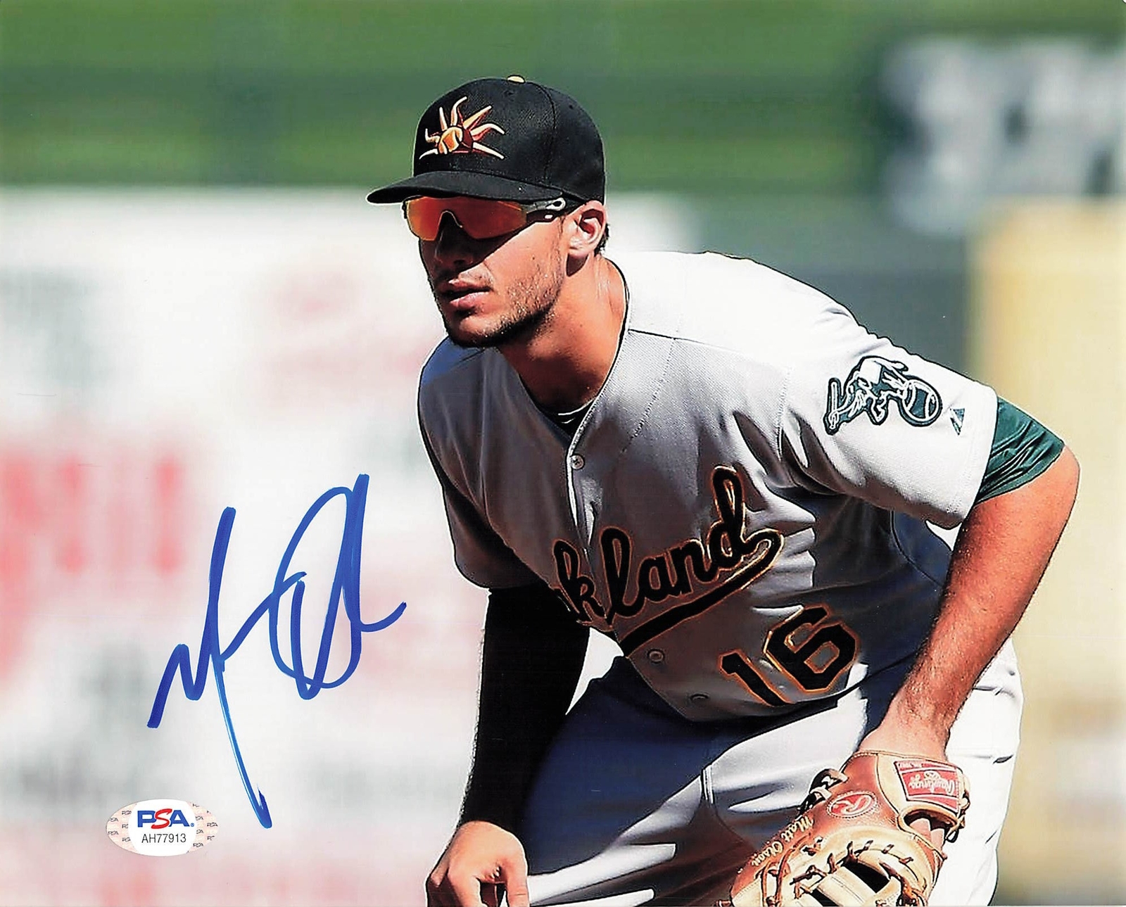 Matt Olson signed 8x10 photo PSA/DNA Oakland Athletics Autographed | eBay