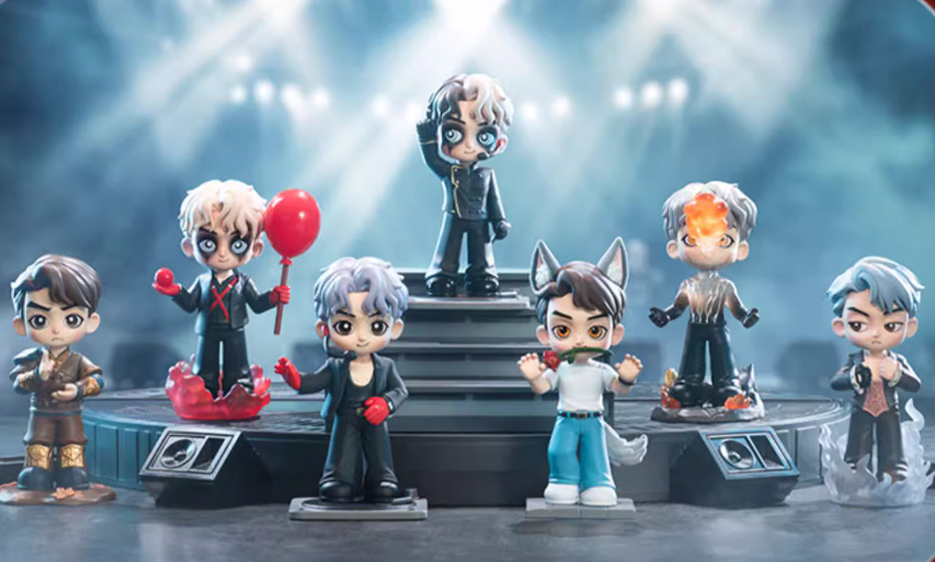Jackson Wang Series POPMART Blind Box Figures Full Set 6 Authentic Toy ...