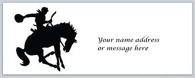 Personalized Western Cowboy Address Labels (BX 2) | eBay