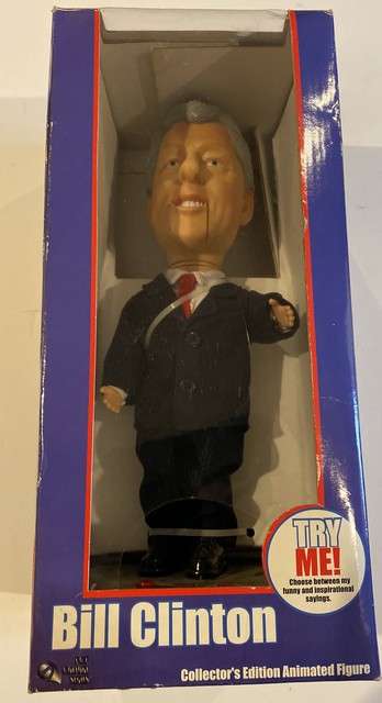 Vintage President Bill Clinton Edition Animated Figure Gemmy 2004 for ...