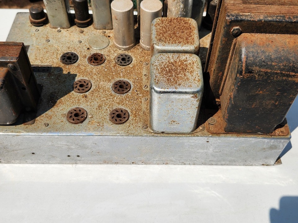 Custom Tube Amp (4) Untested Brand Sticker Gone | eBay