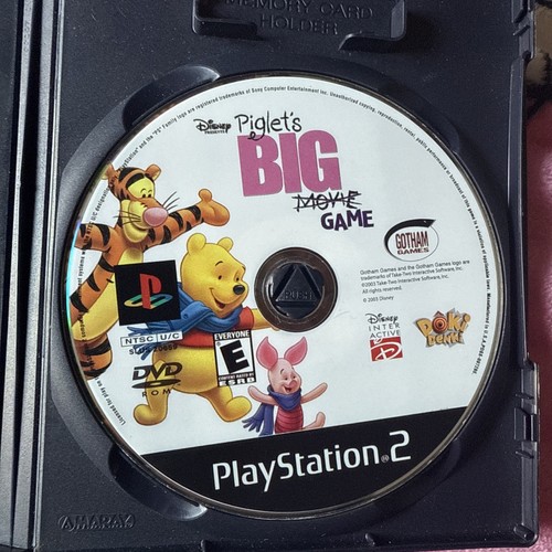 Piglets Big Game PS2 (rare) tested and working | eBay