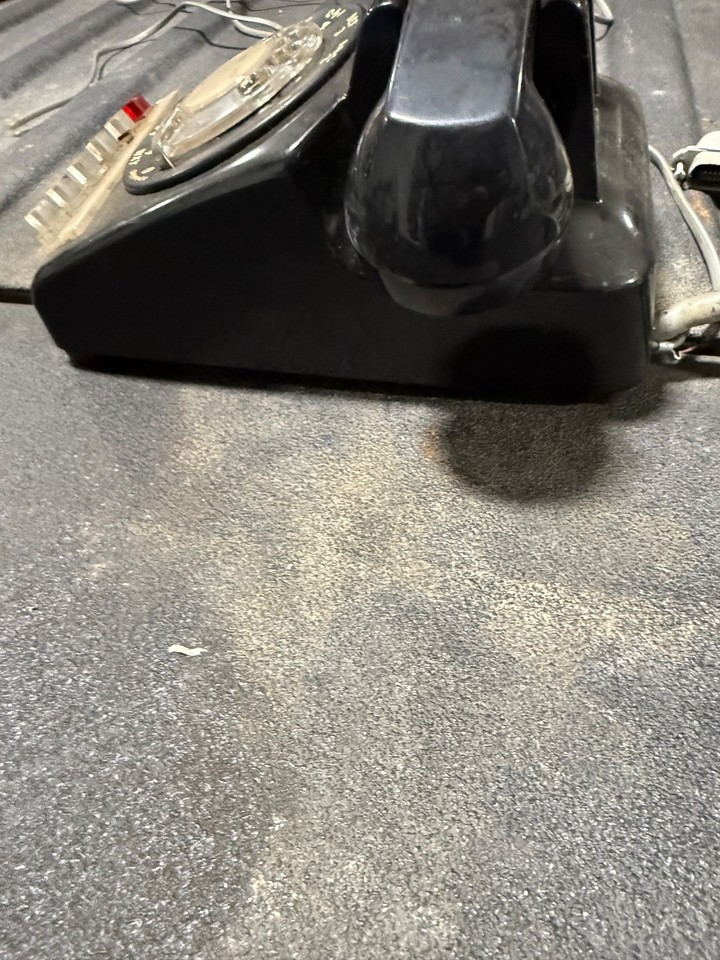 Bell System Western Electric Multi Line Black Rotary Phone 565HK ...