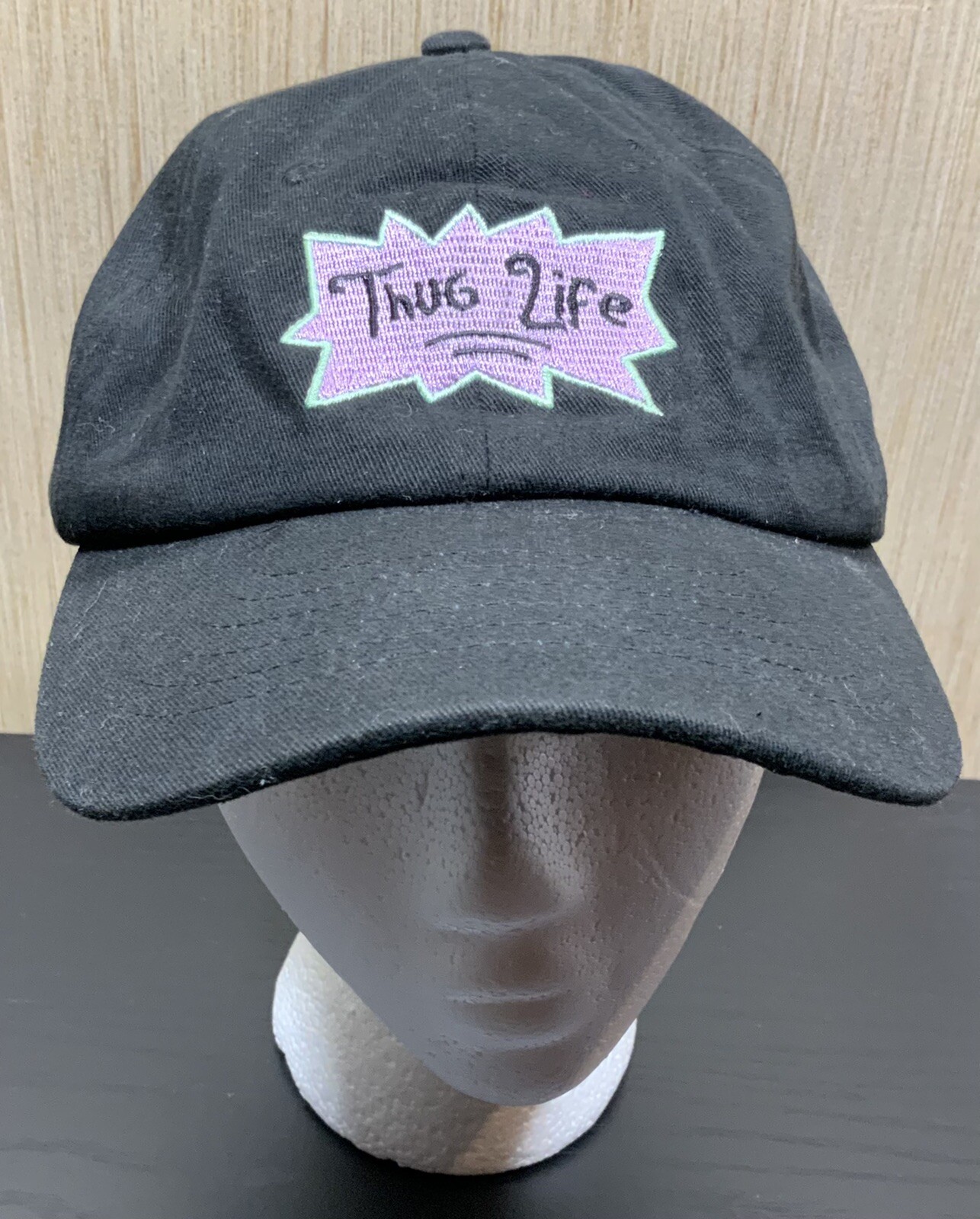 Thug Life Rugrats Black Adjustable Cap Hat - Gem