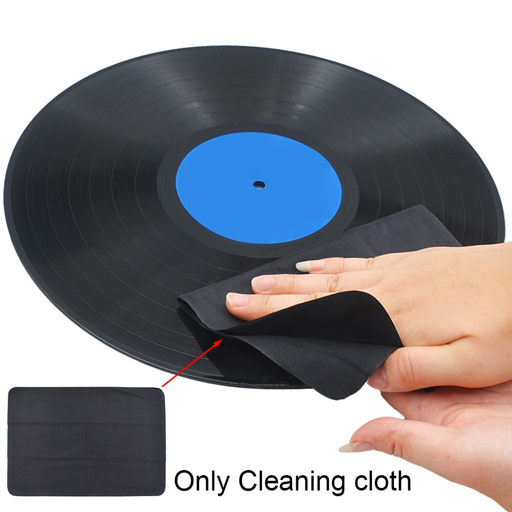 cleaning cloth anti-static vinyl record microfiber portable dust ...
