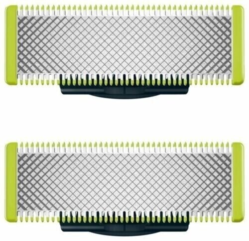 2x Blades Norelco QP210/80 OneBlade Replacement Head for QP2520 /QP6510 ...