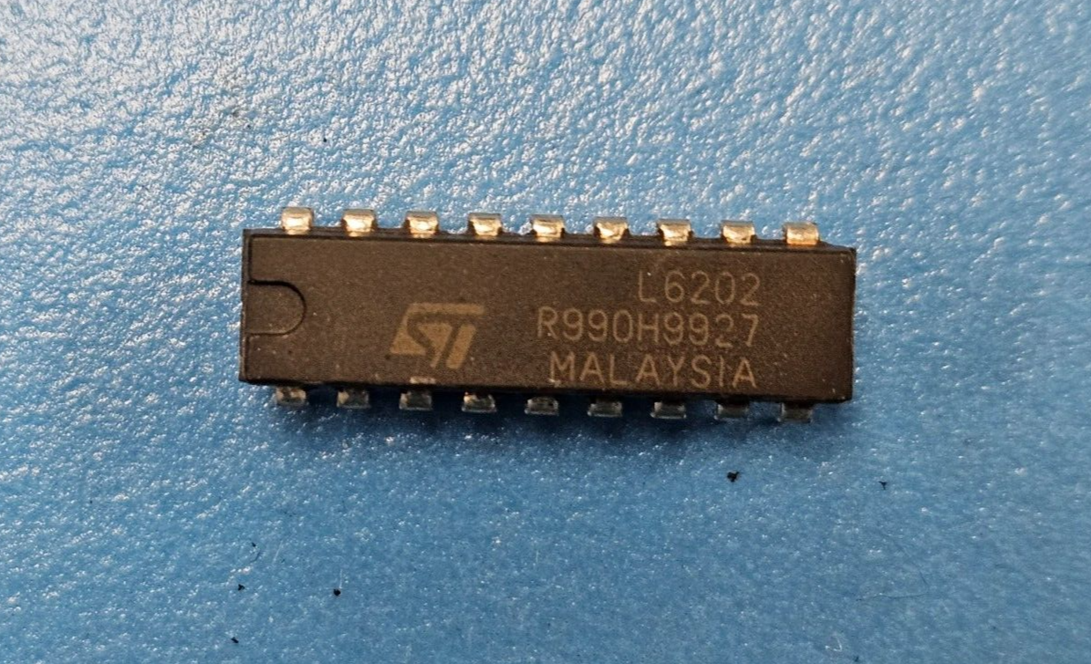 (1 PC) L6202 STMICRO FULL BRIDGE DRIVER 18PIN DIP | eBay