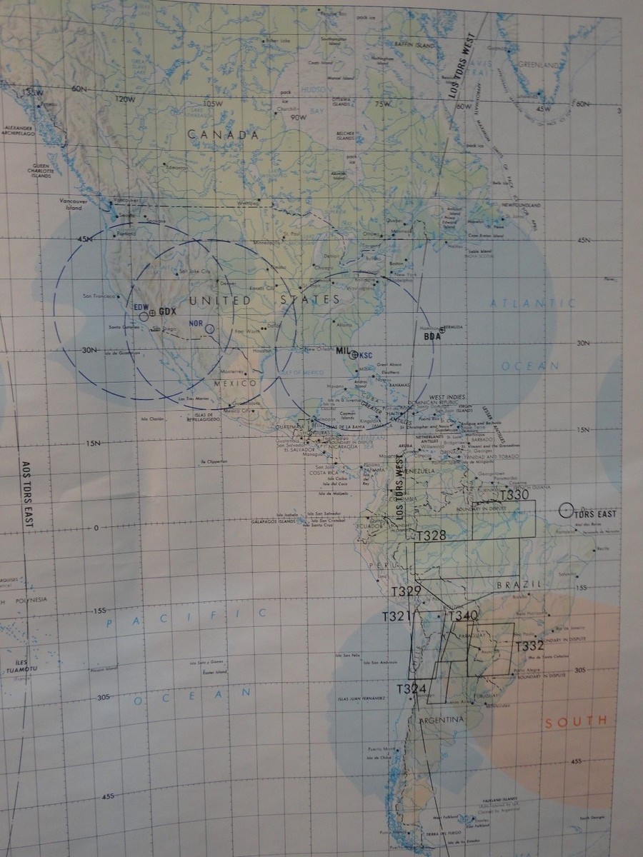 Space Station Orbit Map