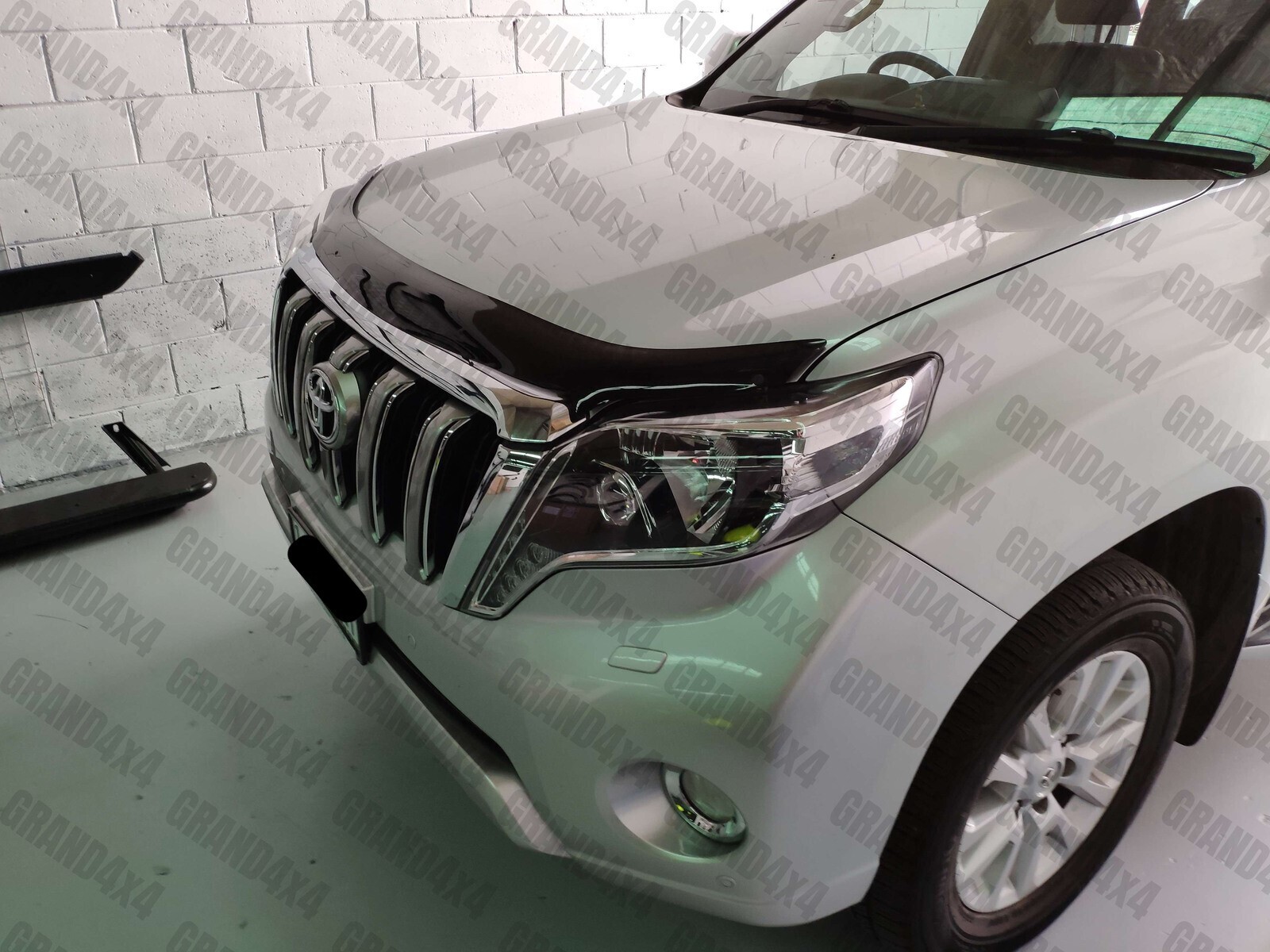 Premium Bonnet Protector Tinted Guard for Toyota Prado 150 series 2013 ...