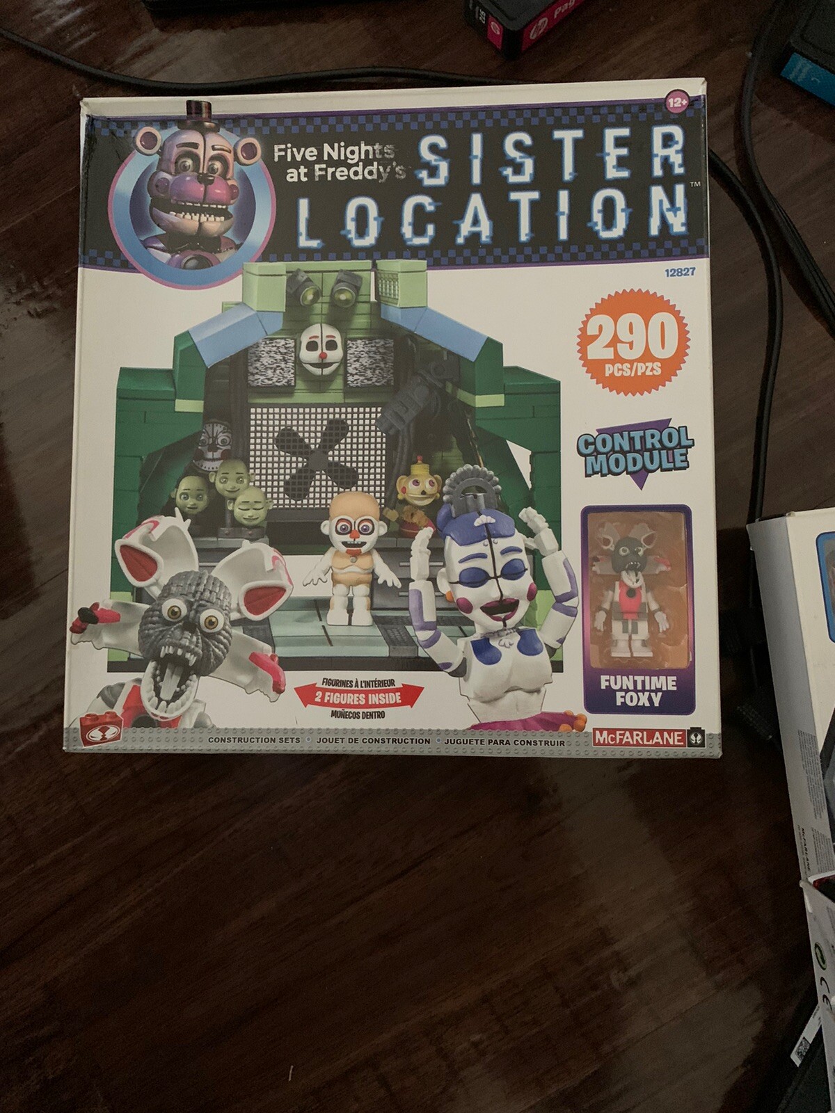 Mcfarlane FNAF Sister Location Control Module Construction Set #12827 ...
