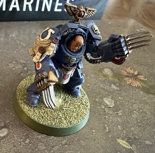 Warhammer 40K Space Marine Assault Terminator, Ultramarine Sgt | eBay