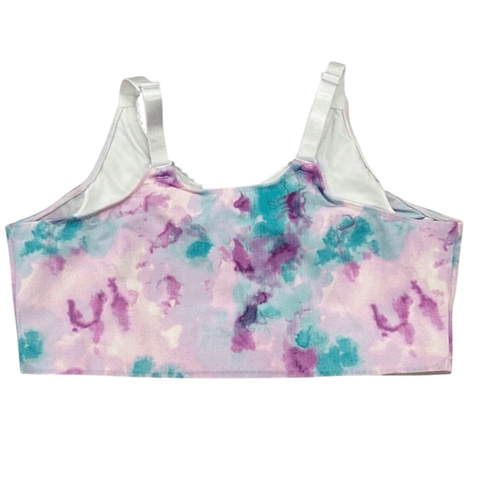 Brand New Ruby Ribbon Women's Size 34 Tie Dye Restyle Demi Bra | eBay