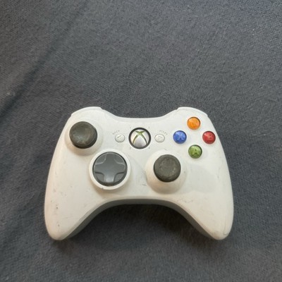OEM EUC Microsoft Xbox 360 Wireless White Controller Tested | eBay