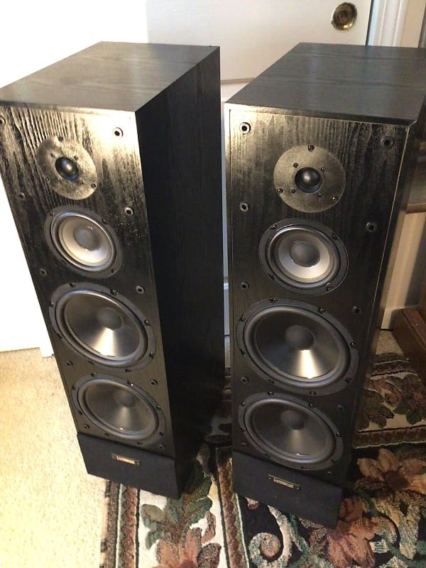 Cambridge SoundWorks Tower Floorstanding Speakers w/surround sound and ...