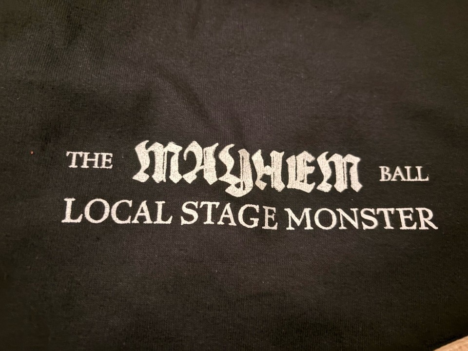 Lady Gaga Monster The Mayhem Ball Manchester Drum Stick Plectrum Pick ...