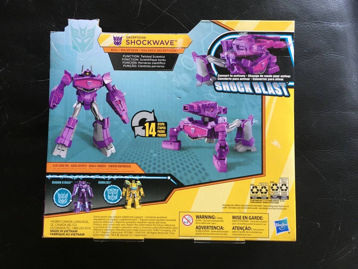 Transformers Cyberverse Ultra Class Decepticon Shockwave Transformers