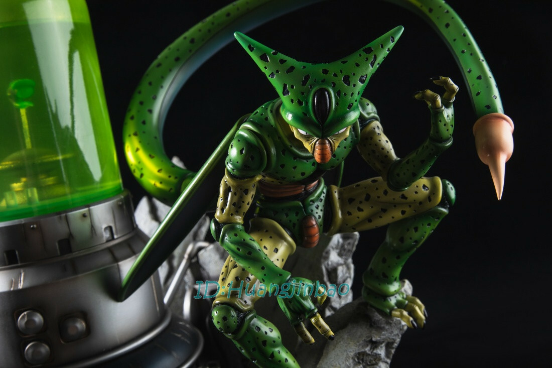 DBZ Dragon Ball Z Cell Laboratory Statue Painted GK Model B-Six Studio ...