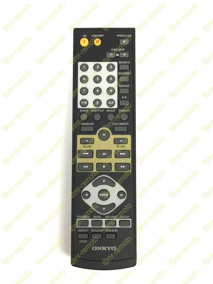 OEM Genuine ONKYO Remote Control for DVD Player Models DV-CP704 DV ...