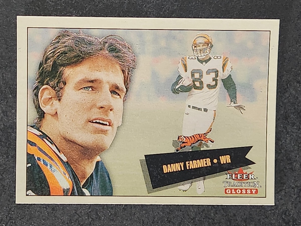 Danny Farmer Wedding 2001 Fleer Tradition Glossy Football #46 Danny