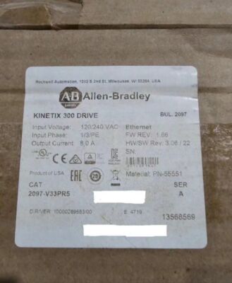 AB 2097-V33PR5 Kinetix 300 Drive 2097V33PR5 New Spot Goods Fast ...