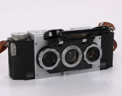WHITE STEREO REALIST, 35/3.5 D.W. ANASTIGMAT (DUST, DEBRIS), BAD RF ...